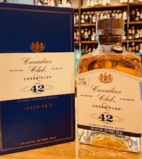 Canadian Club Chronicles 42 years old whiskey